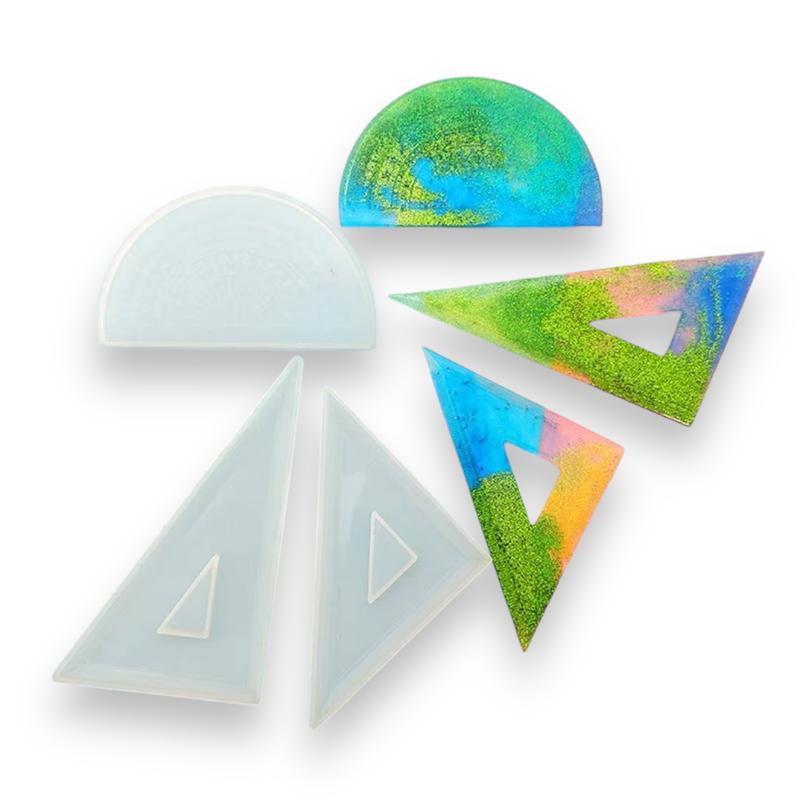 O-19 Molde de Juego Geométrico - Espacio 4D Resinas Epóxicas